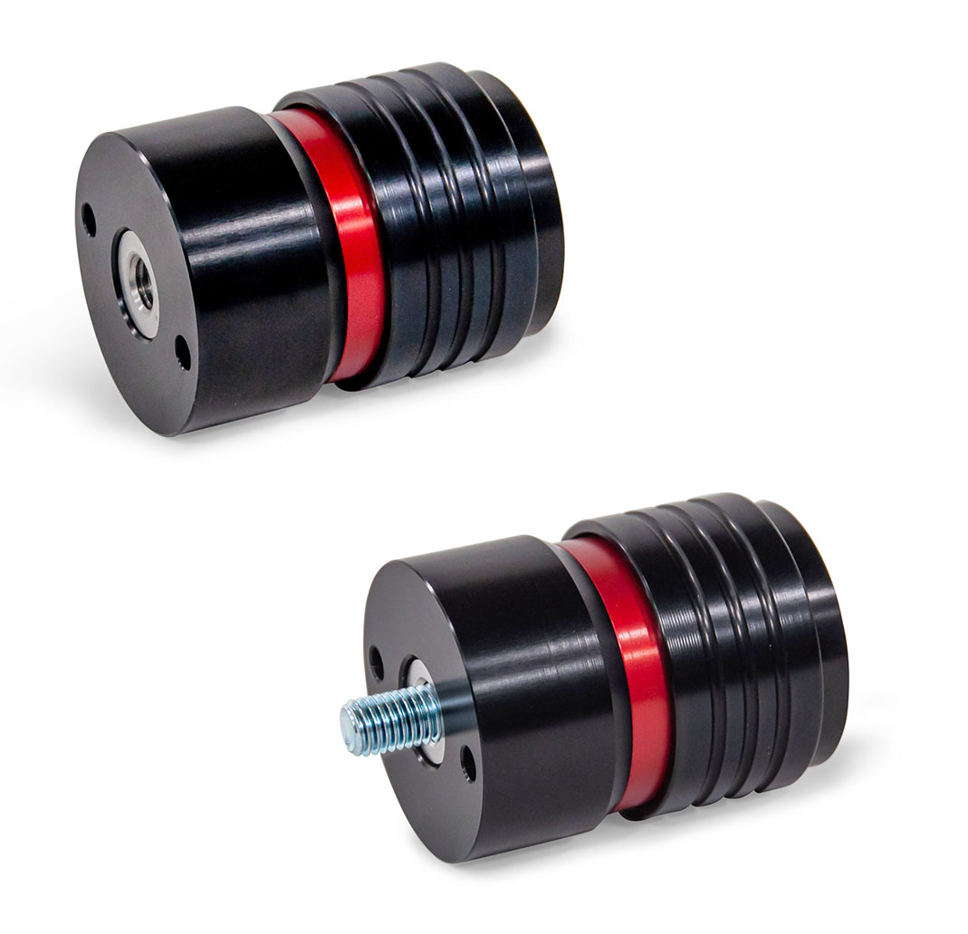 Snabbkoppling i eloxerad aluminium - GN1050