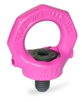 Svirvlande lyftögla GN581 med gängad tapp